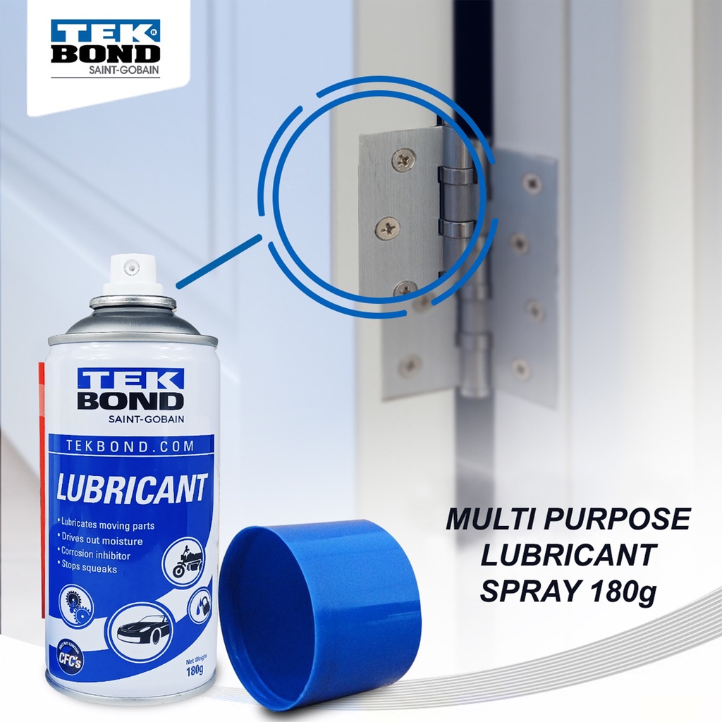 Norton Tekbond Multi-Purpose Lubricant Spray Rust Remove Grease Dust ...