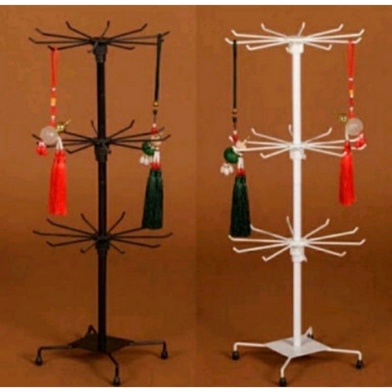 2LAYER AND 3LAYER ROTATING ACCESSORIES DISPLAY STAND | Shopee Philippines