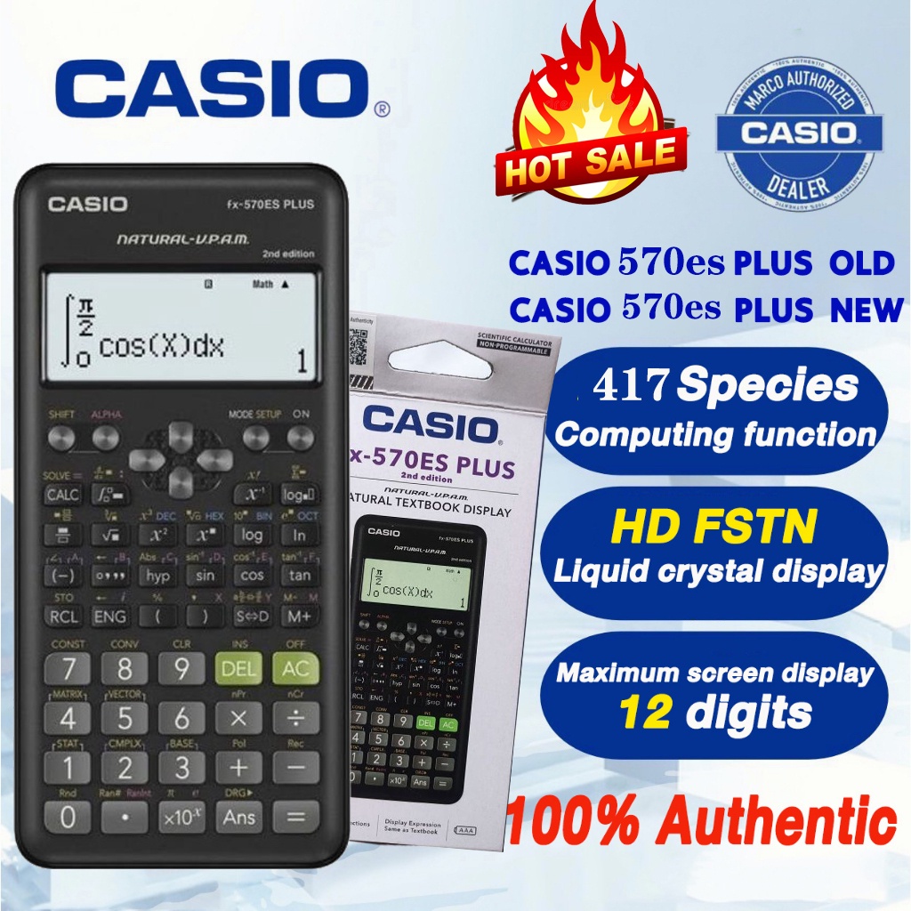 Scientific Calculator Casio Original Scientific Calculator Casio Fx570 ...