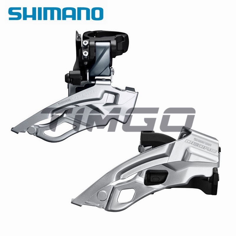 Shimano Deore FD-T6000 Mtb Mountain Trekking Bike Front Derailleur 3x10 ...