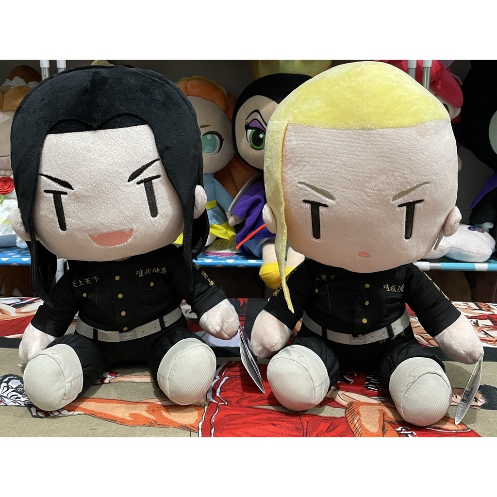 Tokyo Revengers: Baji Keisuke and Ken Ryuguji Plush Toys | Shopee ...