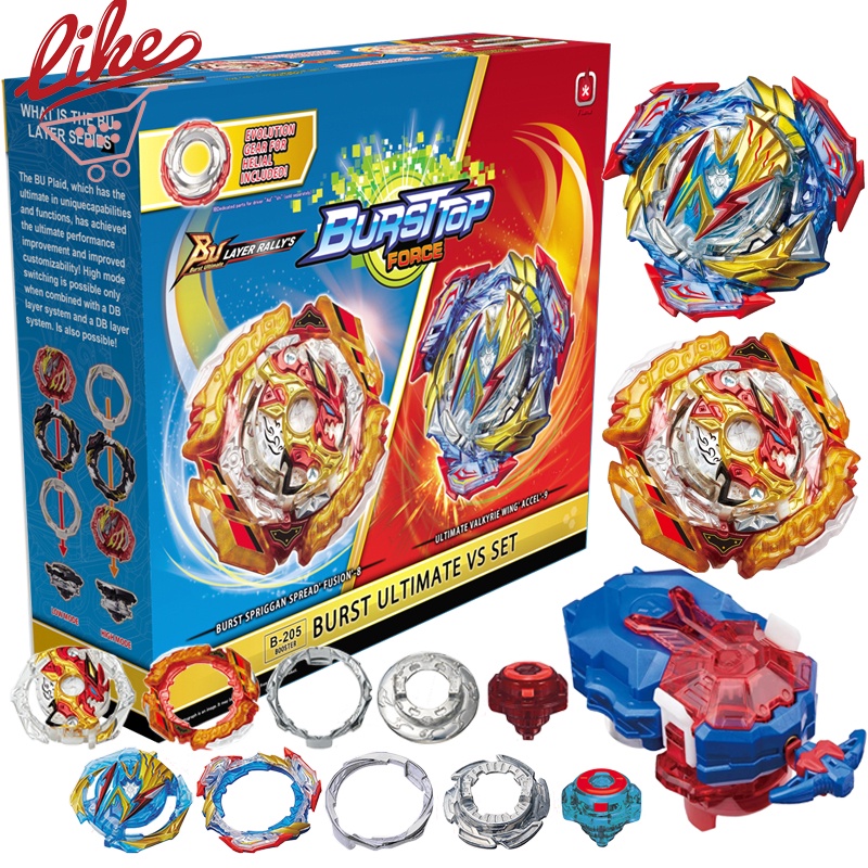 Laike Beyblade B-205 Spriggan Ultimate Valkryrie with Gear VS Set with ...