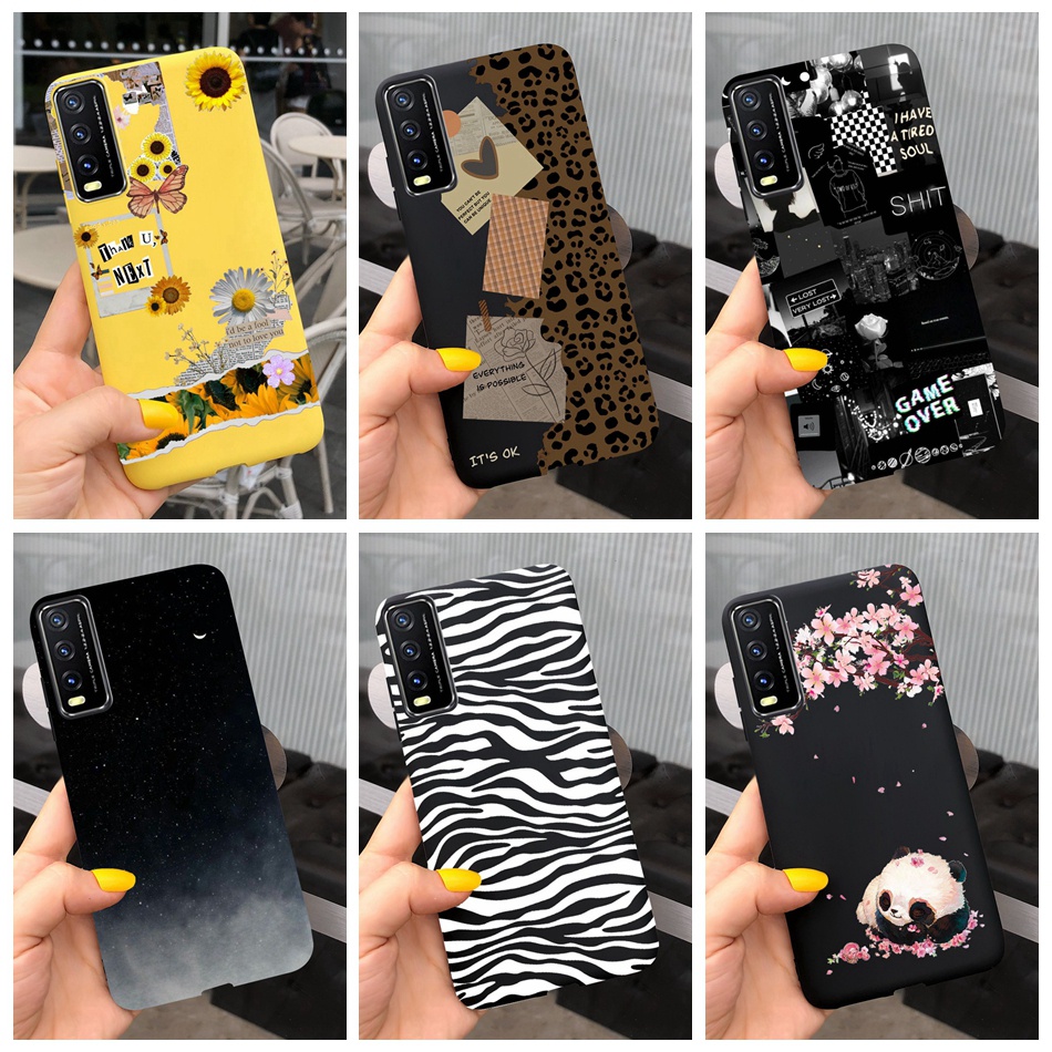 Vivo Y20 Y20i Y20T Y20S G Y11S Y12S 2021 Fashion Sunflower Label ...