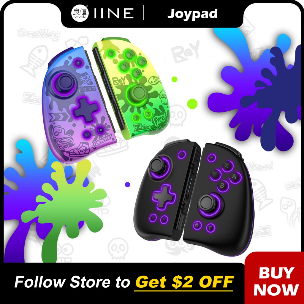 IINE Neptune Mechanical Joypad Macro Custom ALPS Analog Stick ...