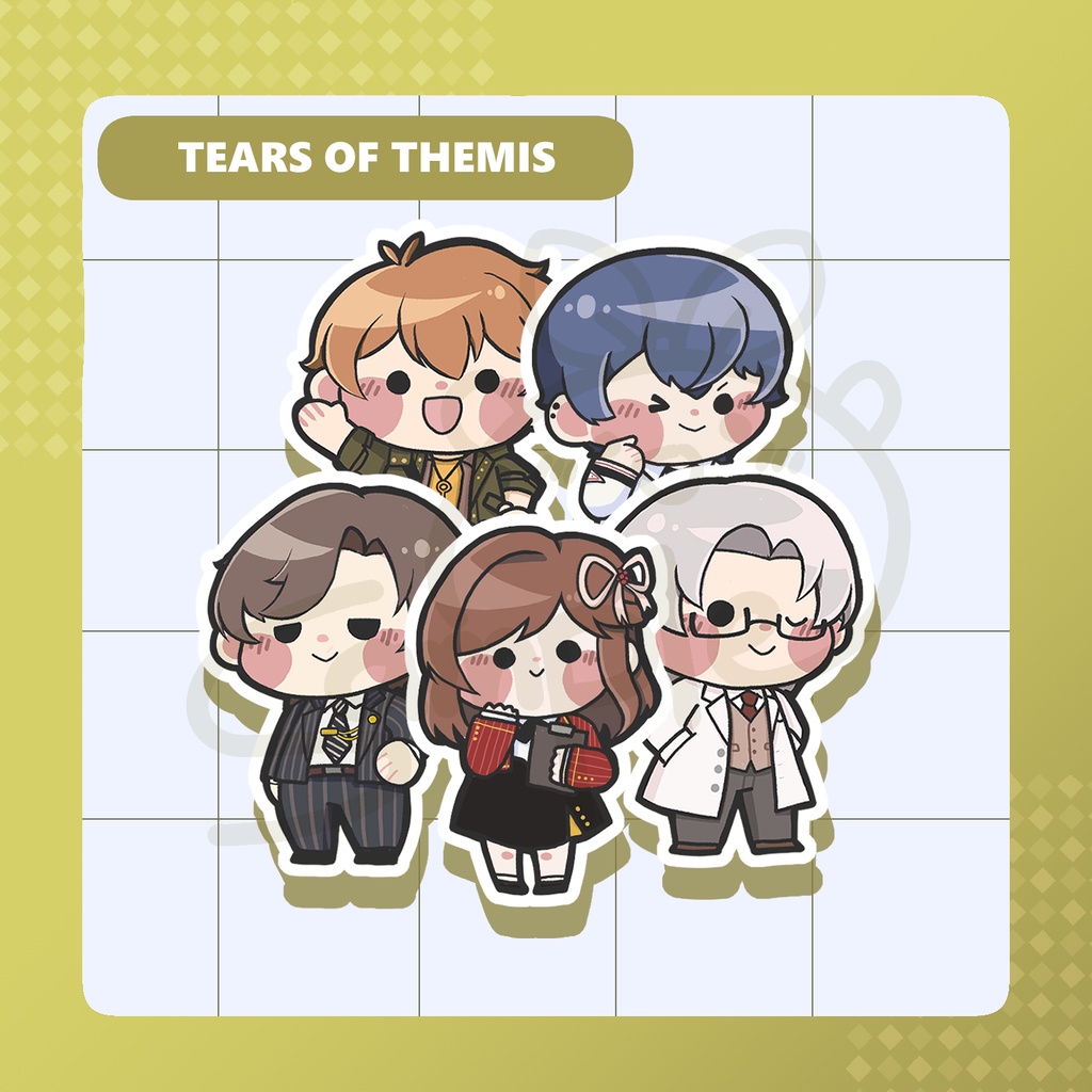 Tears of Themis Vinyl Laminated Stickers┃nimica shop | Shopee Philippines