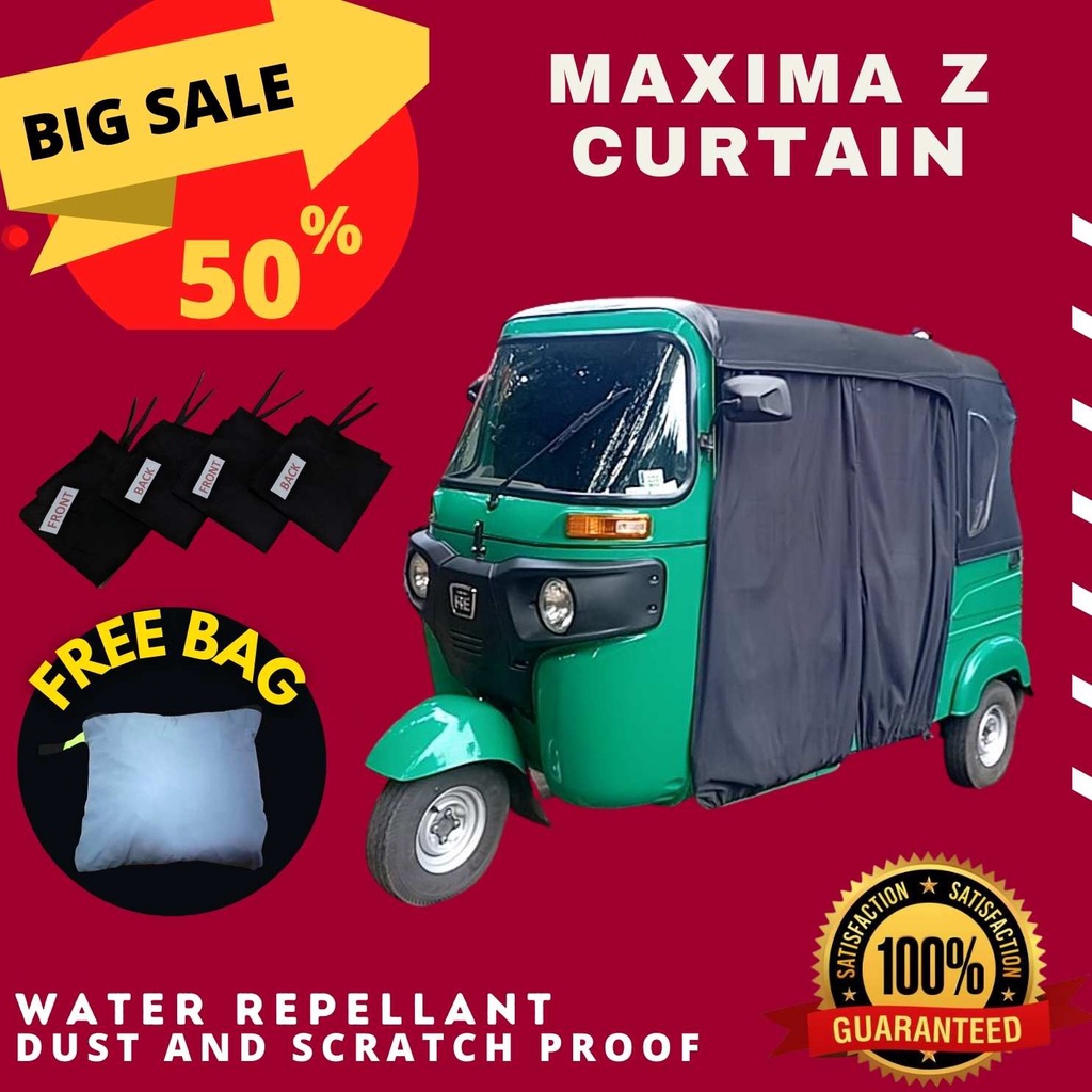 BAJAJ MAXIMA Z CURTAIN COMPLETE SET UNIVERSAL TYPE HIGH QUALITY WATER ...