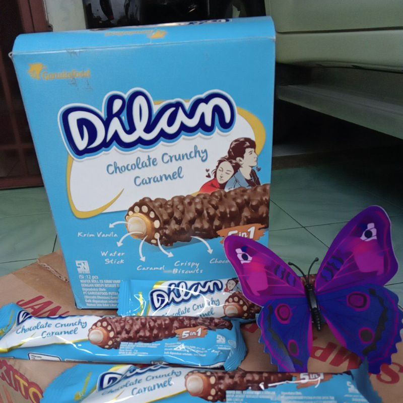 Dilan CHOCOLATE CRUNCHY CARAMEL 23g | Shopee Philippines