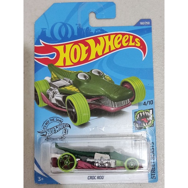 Hot Wheels Croc Rod Green | Shopee Philippines