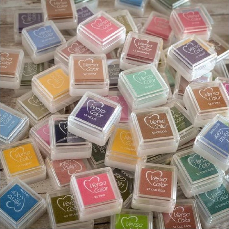 Tsukineko Versacolor Mini Pigment Ink Stamp Pad Versa Color | Shopee ...