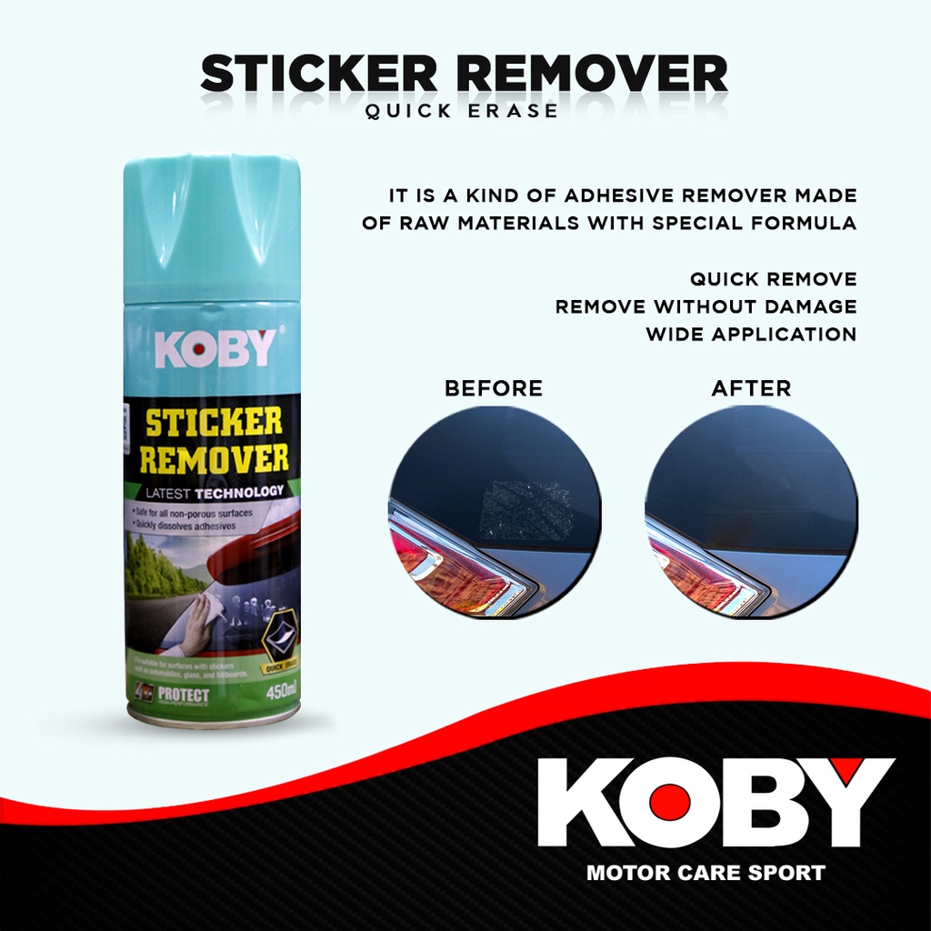 Koby Sticker Remover 450ml | Shopee Philippines