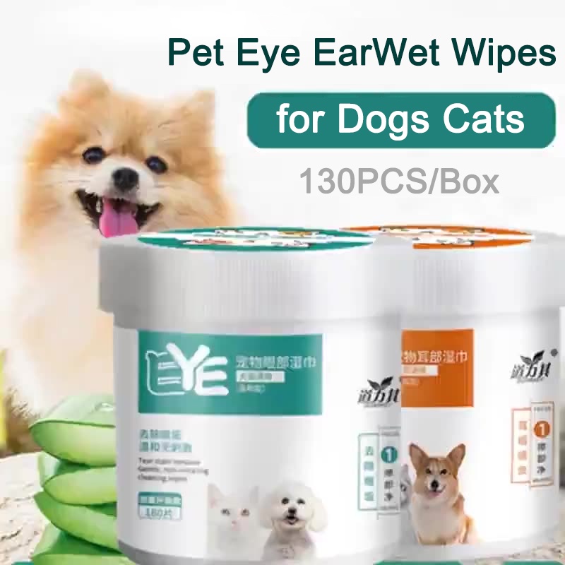 Misstu Pet Wipes Dog Wipes Cat Wipes Multi-Purpose Ear Eye Wipes for ...