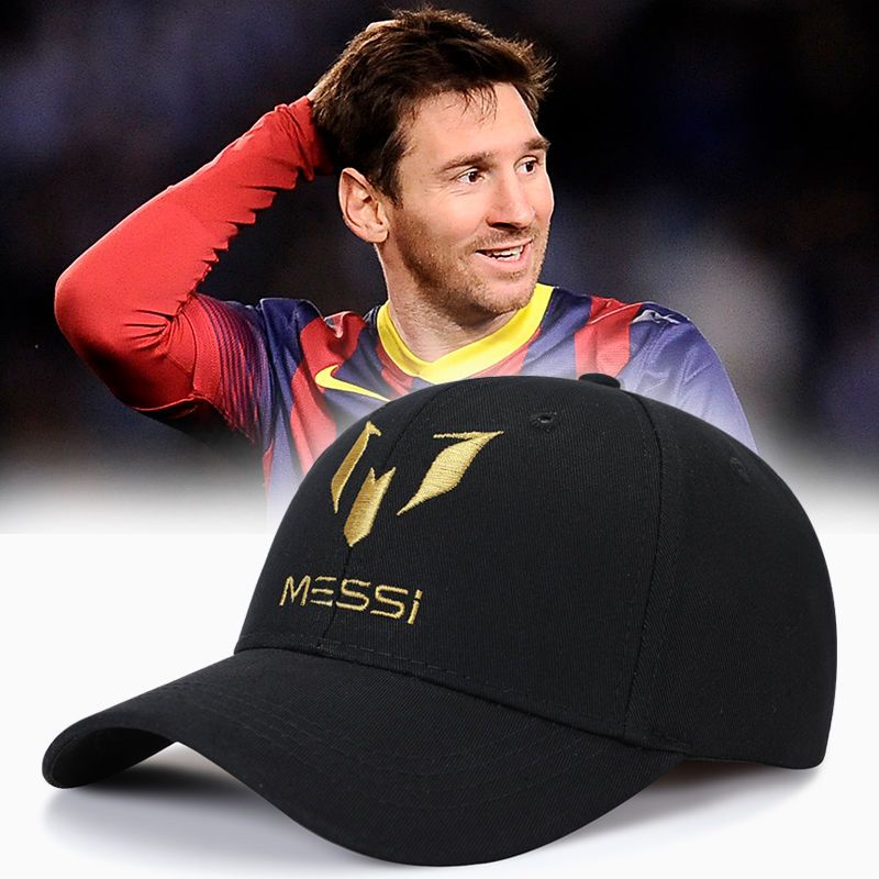 FC Barcelona Football Team Messi Customized Sunshade Baseball Cap ...