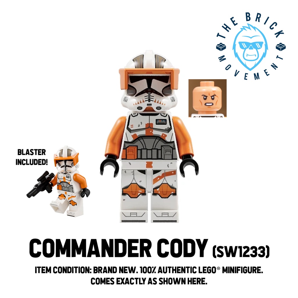 LEGO® STAR WARS Commander Cody Minifigure | Shopee Philippines