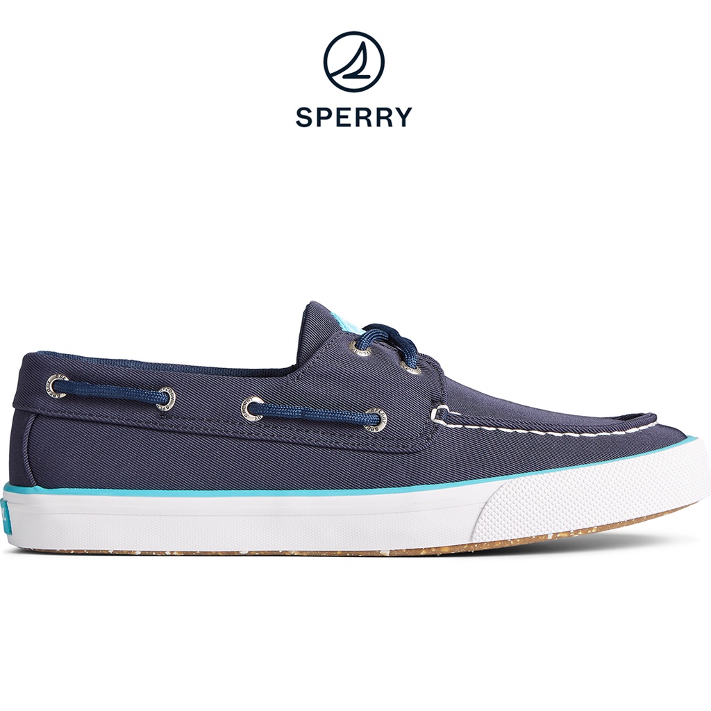 Sperry Men's Bahama II SeaCycled Sneaker (Navy) | Shopee Philippines