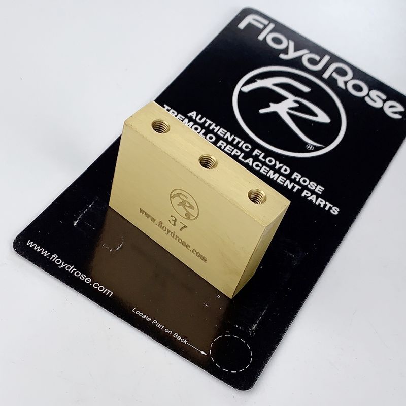 HR-Original Floyd Rose Brand 37mm Brass Block - Made By Floyd Rose For ...