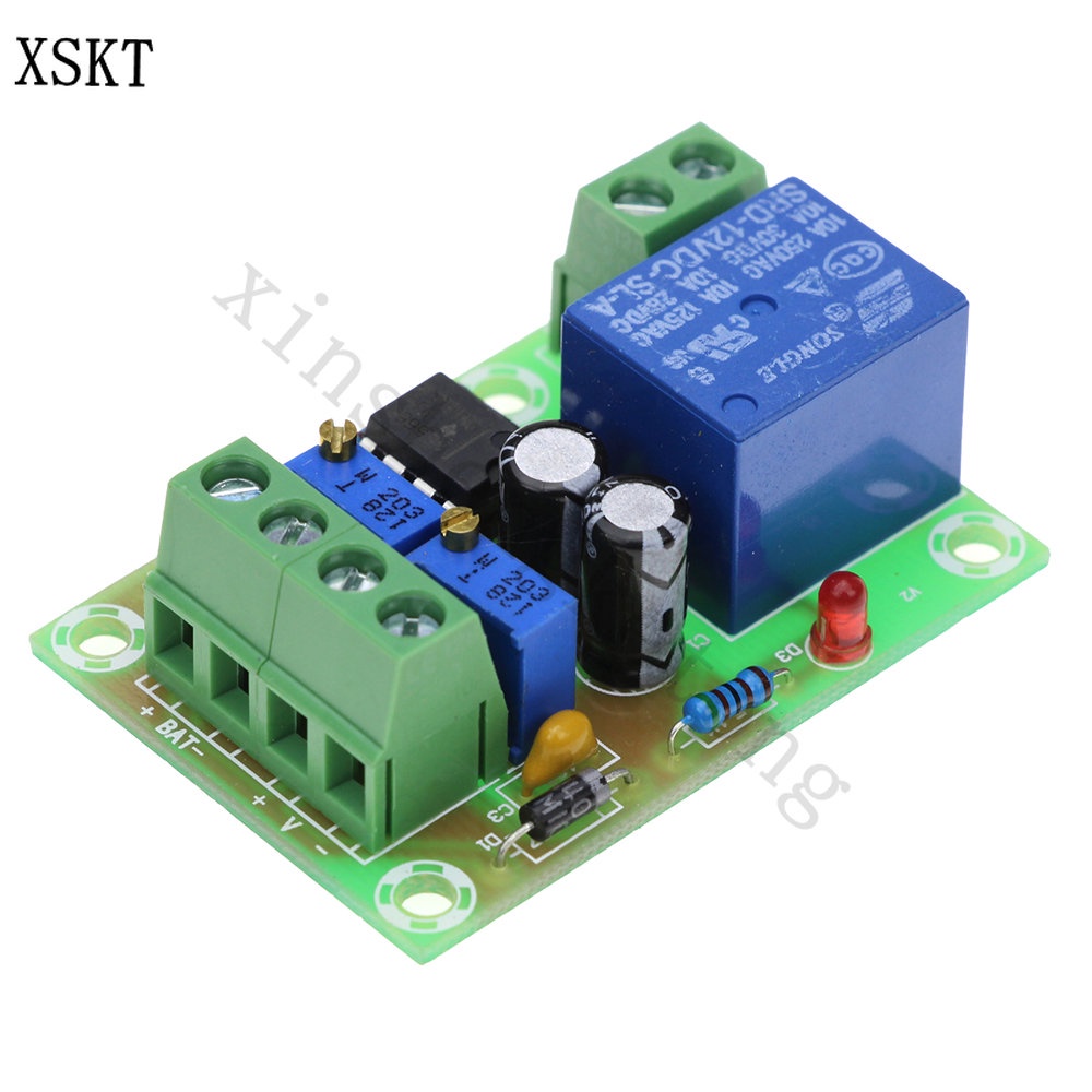 12V Battery Charging Control Board XH-M601 Intelligent Charger Power ...