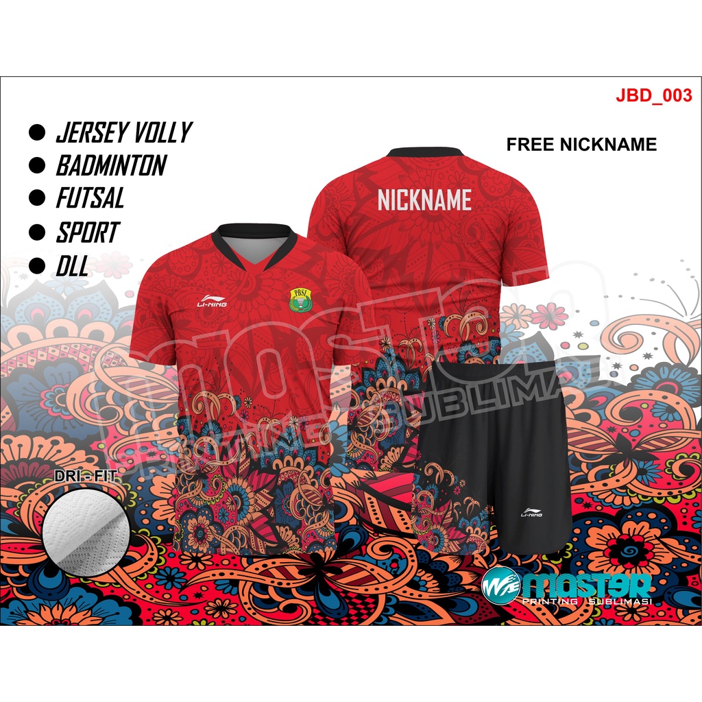 Custom LINING JERSEY T-Shirt|| Badminton || Volleyball || Futsal ...