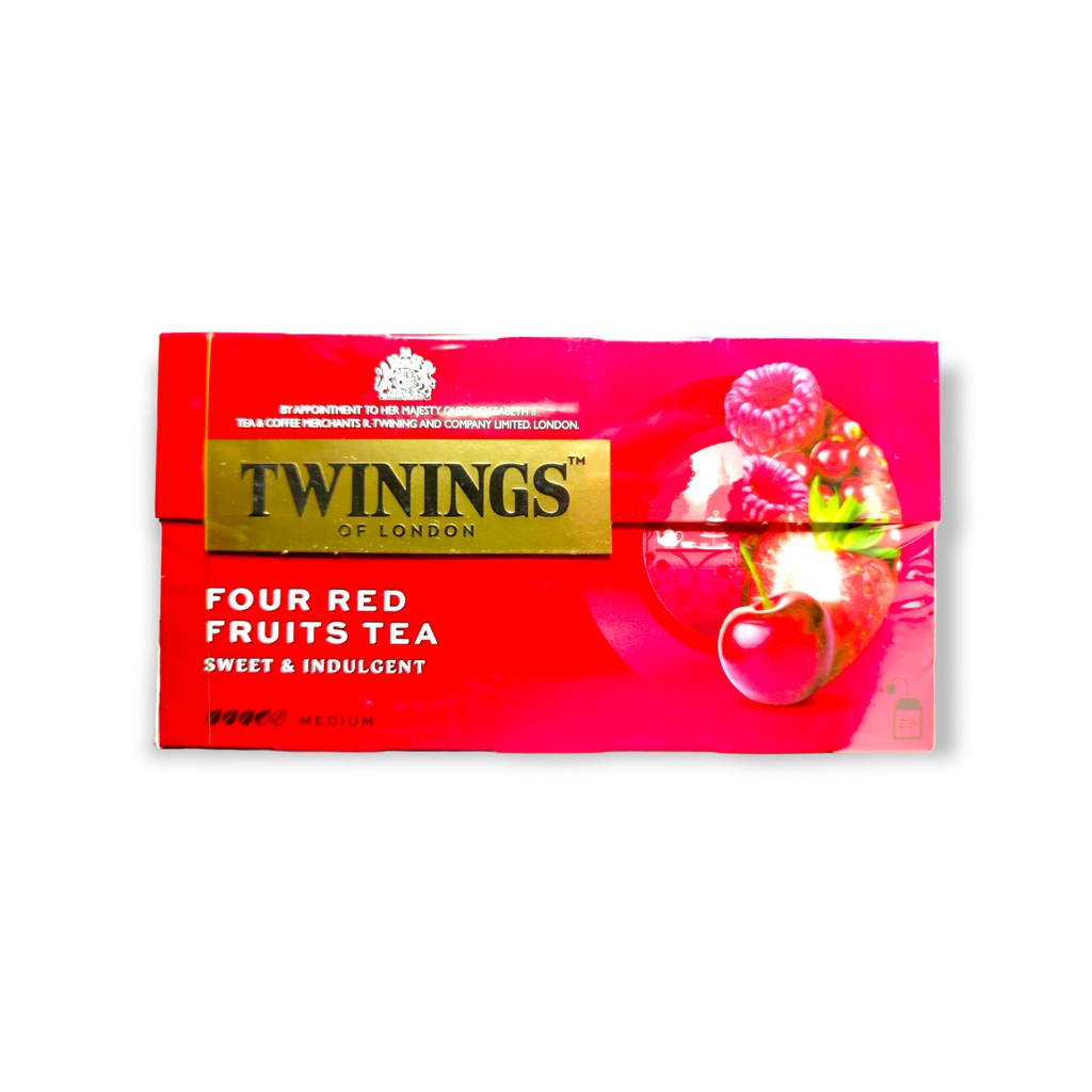 (Poland) Twinings Of London Four Red Fruits Tea. 25 Tea Bags. | Shopee ...