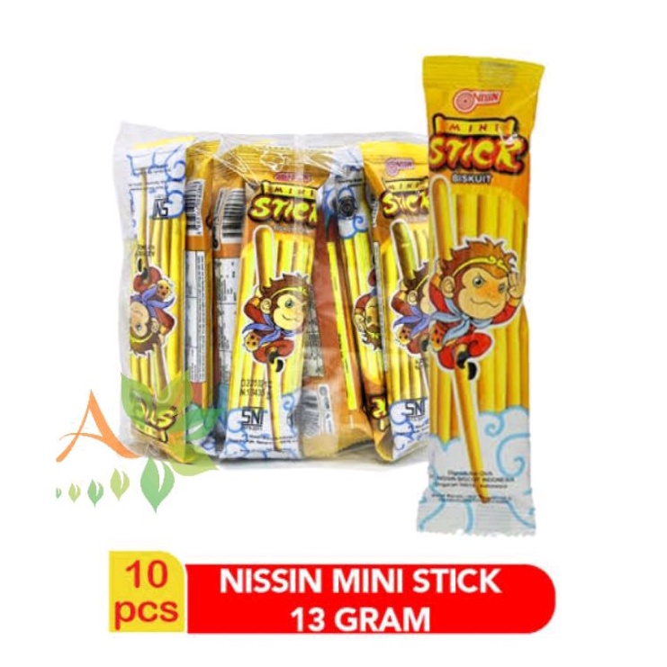 Nissin Mini Stick Biscuits 10pcs x 13gr | Shopee Philippines