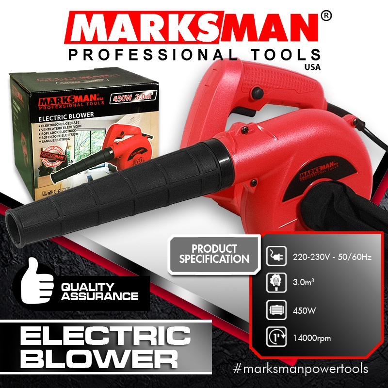 MARKSMAN Electric Blower 450W | Shopee Philippines