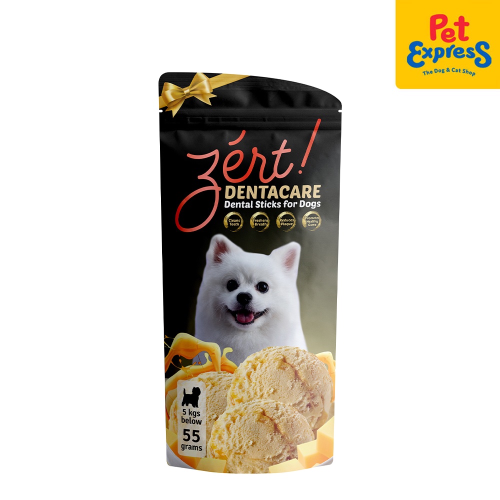 Zert Dentacare Cheese Gelato Dog Treats 55g | Shopee Philippines