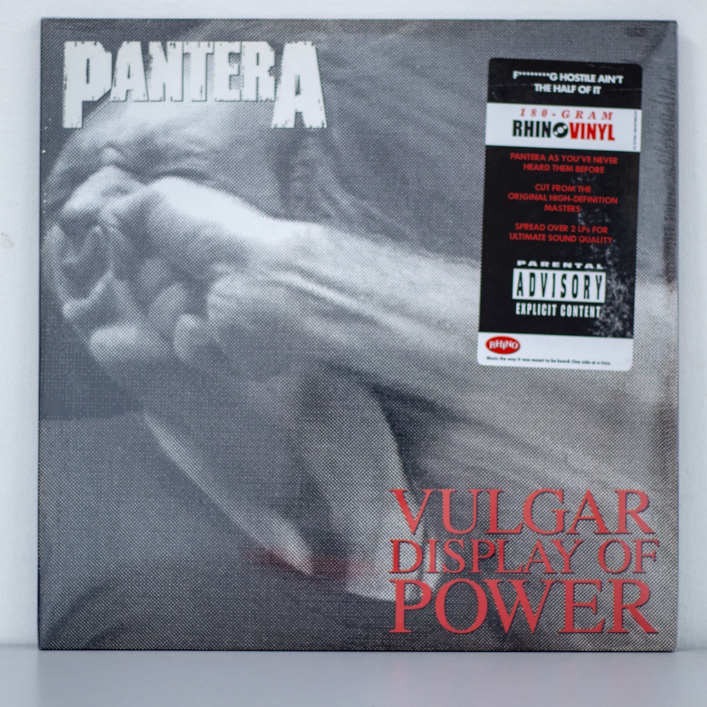 Pantera - Vulgar Display of Power Vinyl Record LP Album | Shopee ...