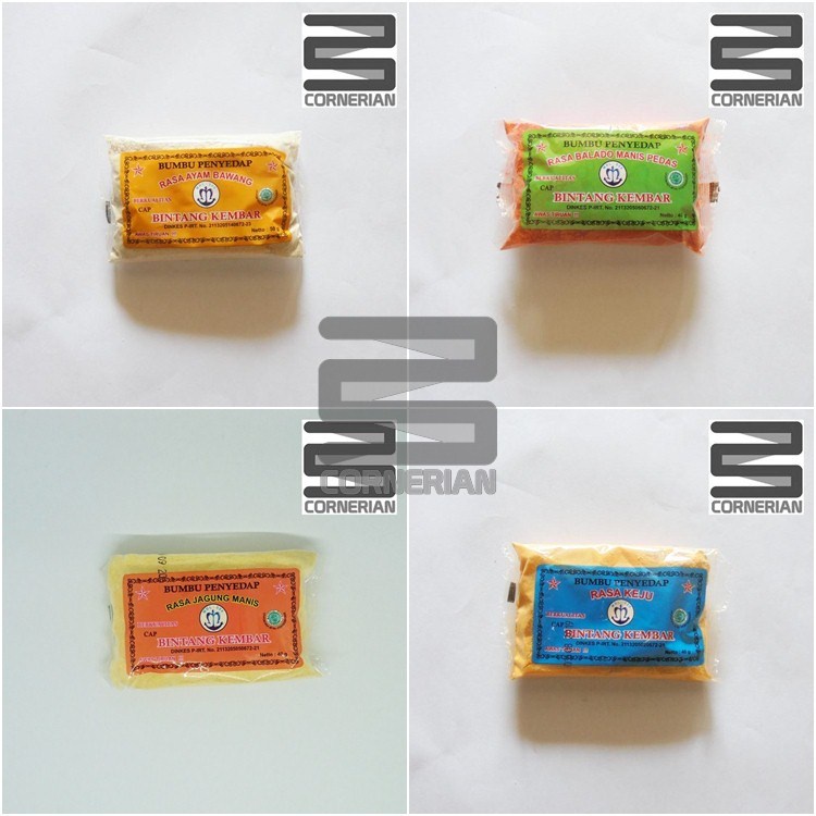 Cornerian] Seasoning Sachet Chicken Balado Corn Cheese Twin Star Powder ...