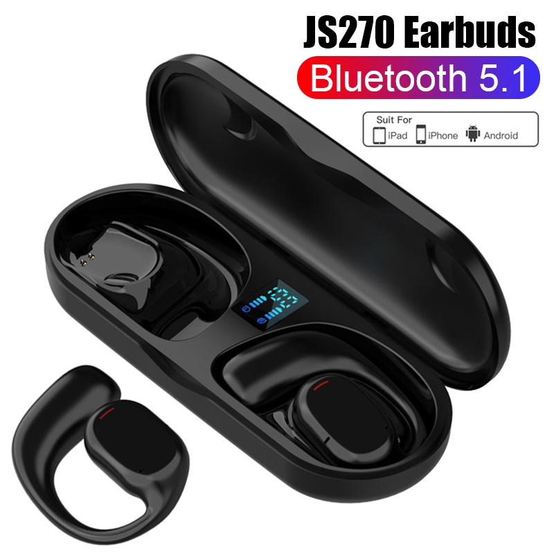 JS270 TWS Air Pro Fone Bluetooth Earphones with Mic LED Earbuds ...