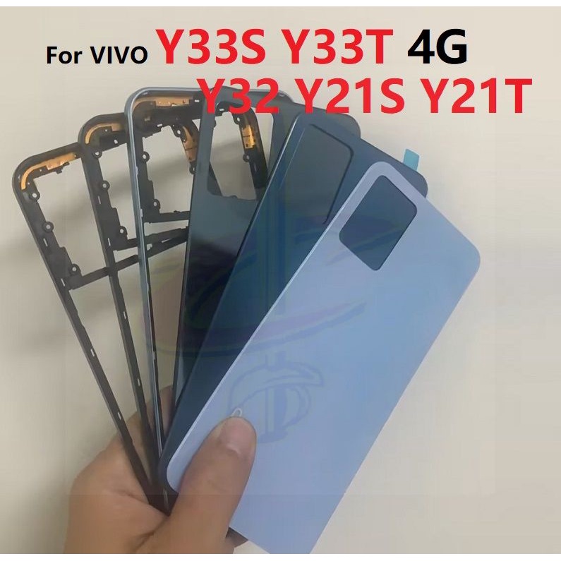 Back cover housing for VIVO Y33S 4G Y33T Y32 Y21S Y21T middle frame ...