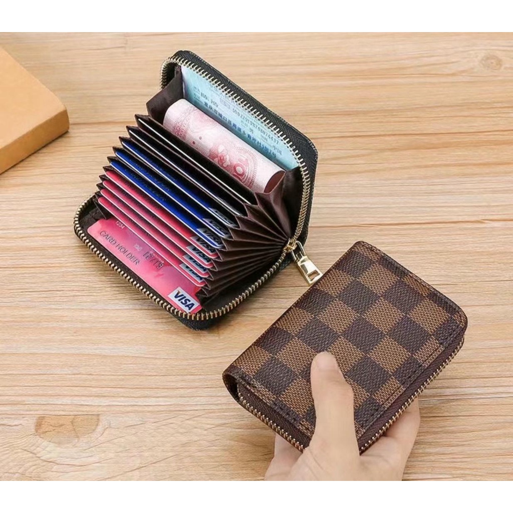 wallet MEN AND Women's New Zipper Hand Coin Purse Card Holder | Shopee ...