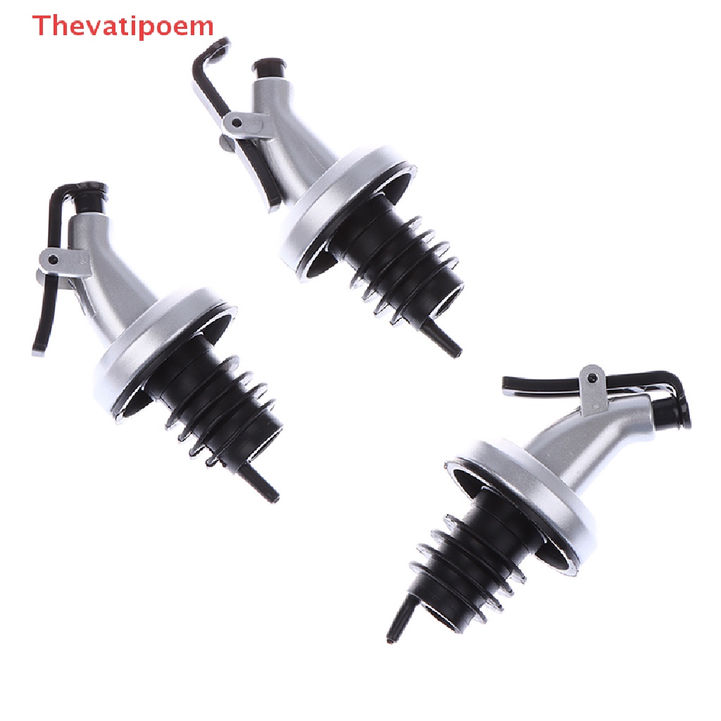 [Thevatipoem] 3Pcs Bottle Pourer Spout Stopper Dispenser Liquor Flow ...