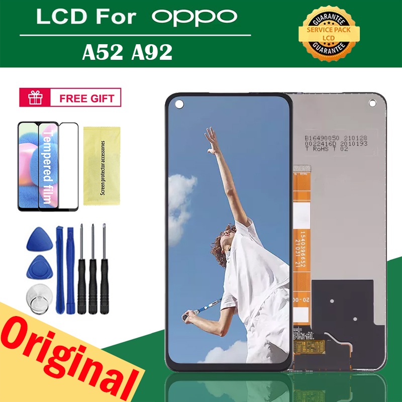 Popsical For OPPO A52 A92 2020 A 52 Original Display LCD Touch Screen Assembly Replacement Parts ...