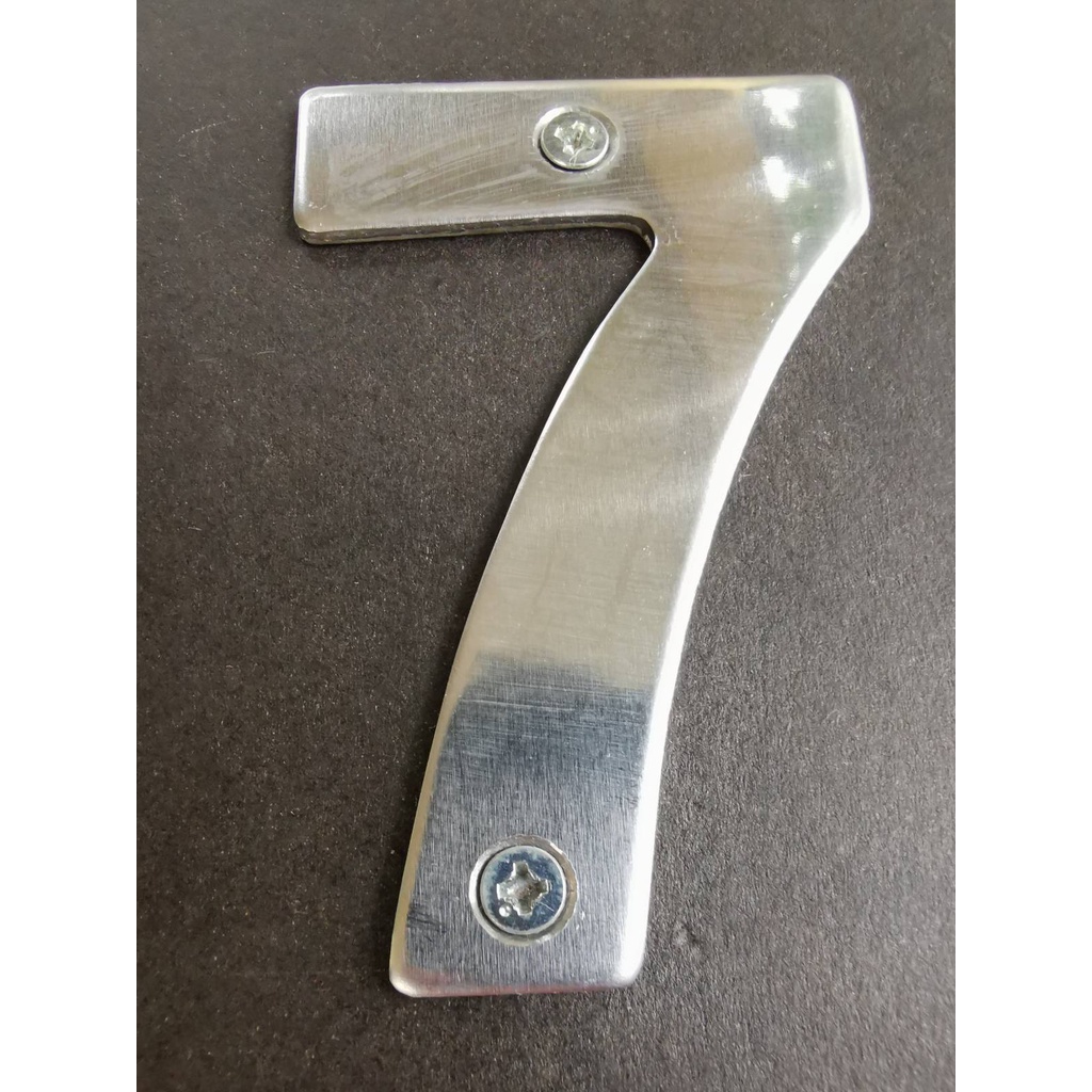 Shophouse l 3 Inches - Stainless Steel House Number/Letter Sign ...