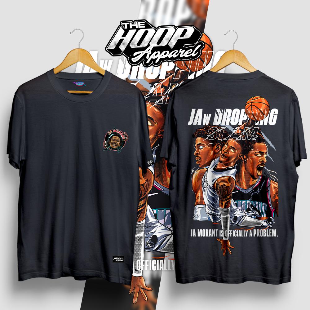 THE HOOP APPAREL THE PROBLEM JA MORANT GRAPHIC COTTON TSHIRT FOR MEN ...