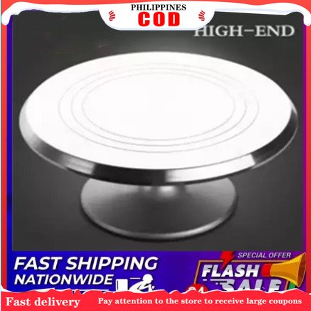 Stainless Steel Cake Tools Turntable Rotating Decorting Cream Cakes ...