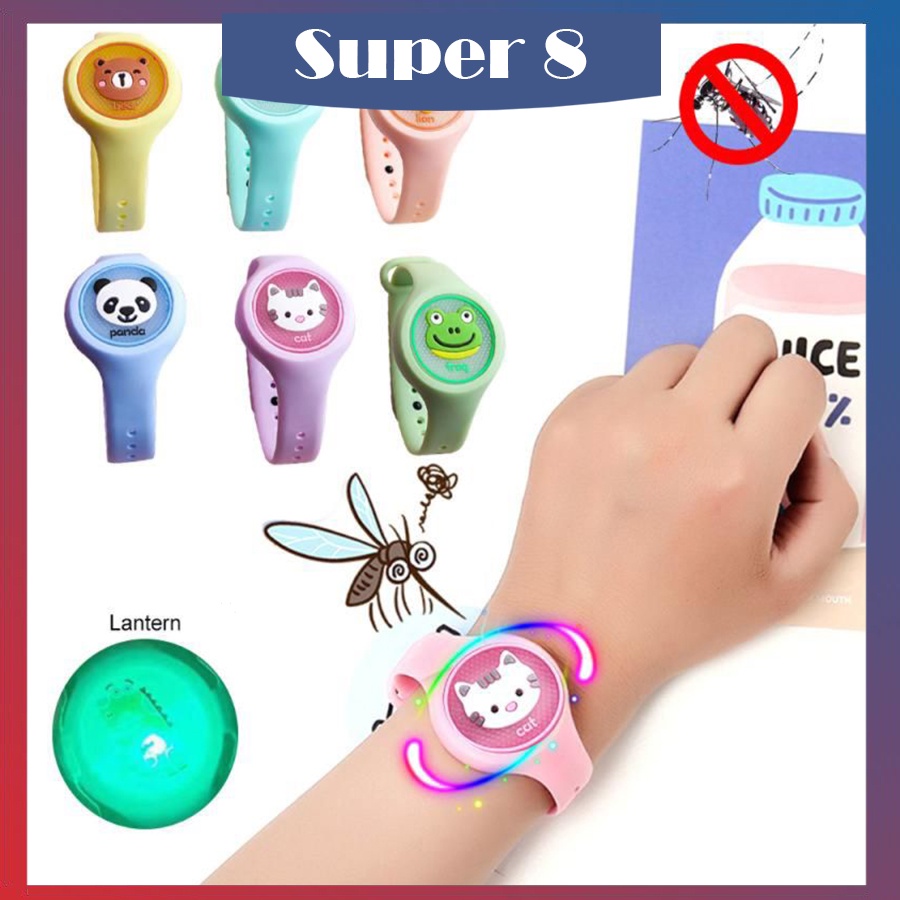 Anti-mosquito Watches for Children With Led Light Cartoon Panoorin ng ...