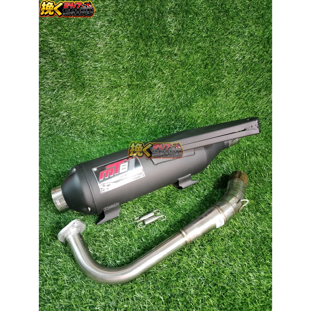 MT8 PIPE YAMAHA FAZZIO STAINLESS TIP (ORIGINAL THAILAND) | Shopee ...
