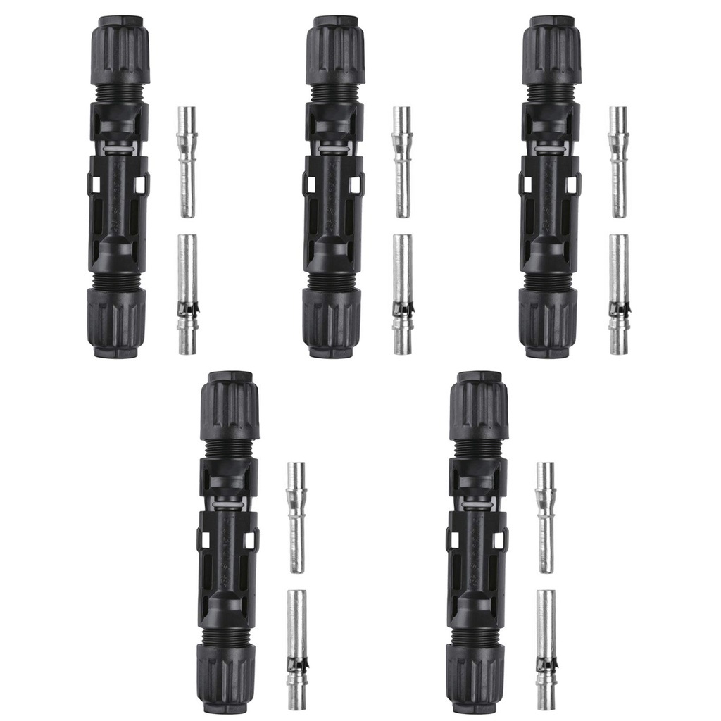 5 Pairs Solar Panel MC4 Connector Waterproof Male Female PV Connectors ...
