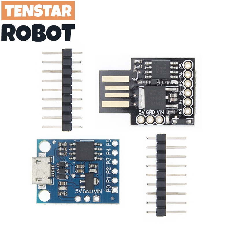 ATtiny ATtiny85 Digispark Kickstarter Micro USB Development Board ...