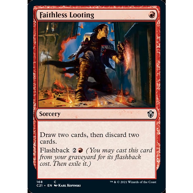 MTG Faithless Looting Commander 2021/Commander 2019 | Shopee Philippines