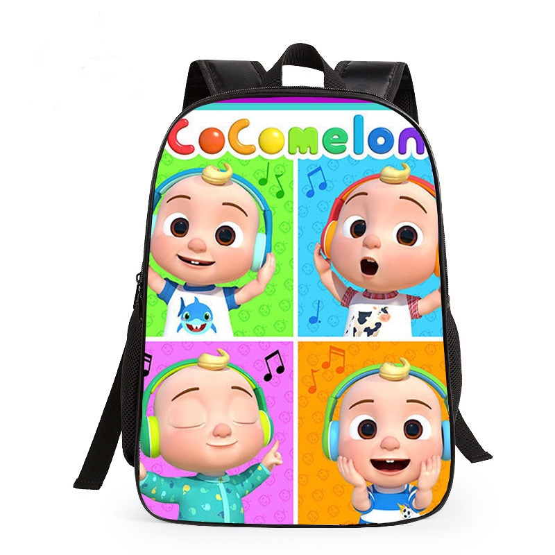 cocomelon Elementary School Backpack Kindergarten 1-3-6 Grade For ...