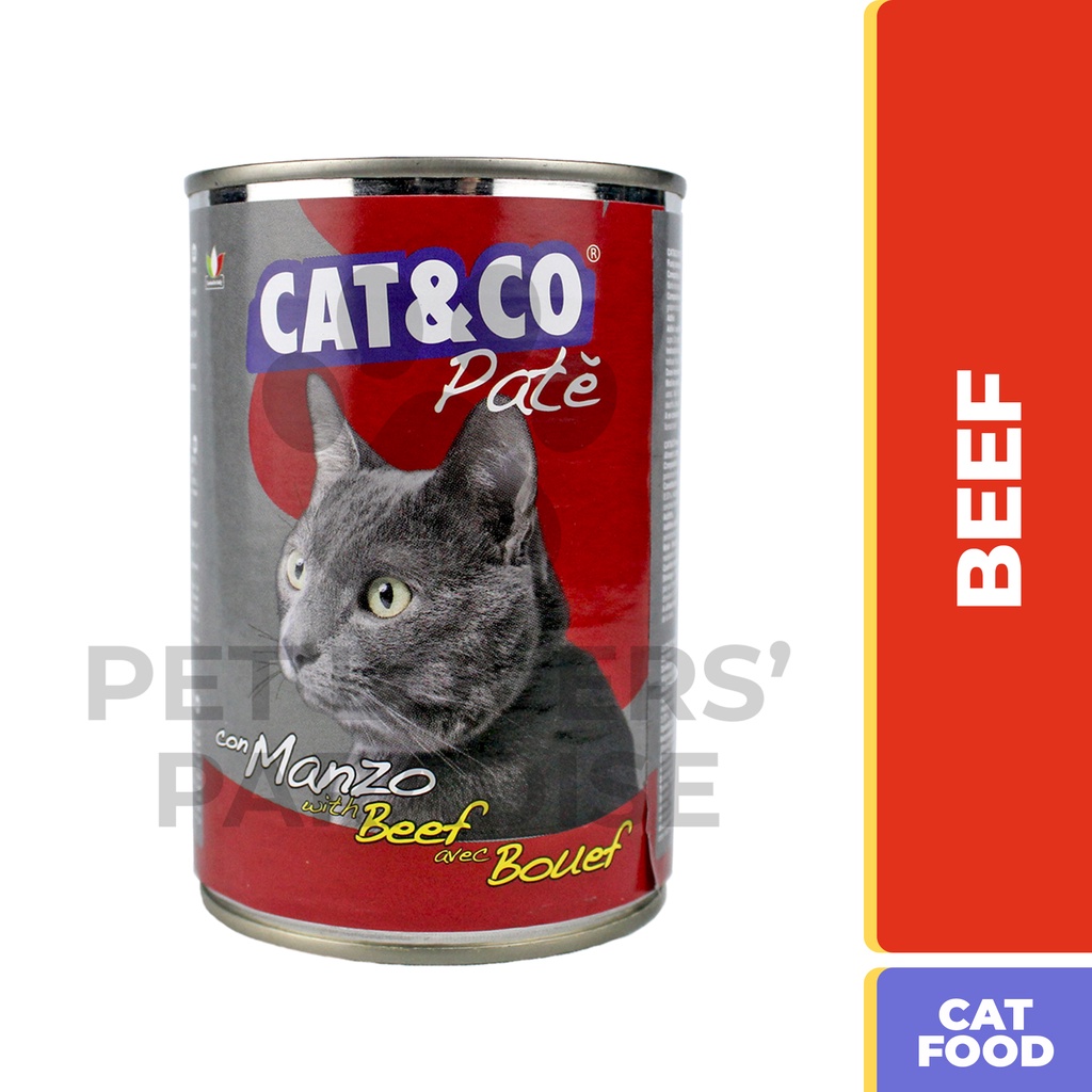 Cat & Co Patè – Beef 405g special Cat Food can wet food | Shopee ...