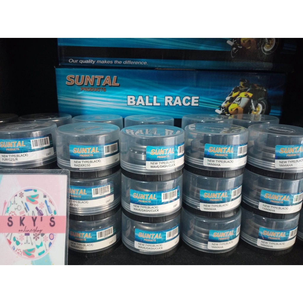 SUNTAL BALL RACE FOR YAMAHA,FURY125/R,WAVE/DASH/CLICK,TMX,RAIDER150,XRM ...