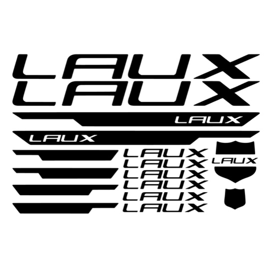LAUX mountainbike frame design vinyl stickers waterproof | Shopee ...