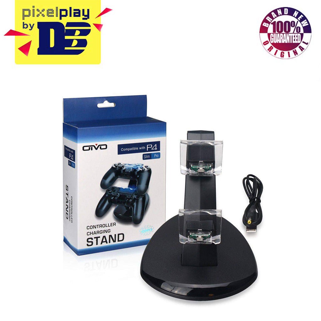 PS4 OIVO Controller Charging Stand Compatible With P4 (SLIM/PRO ...