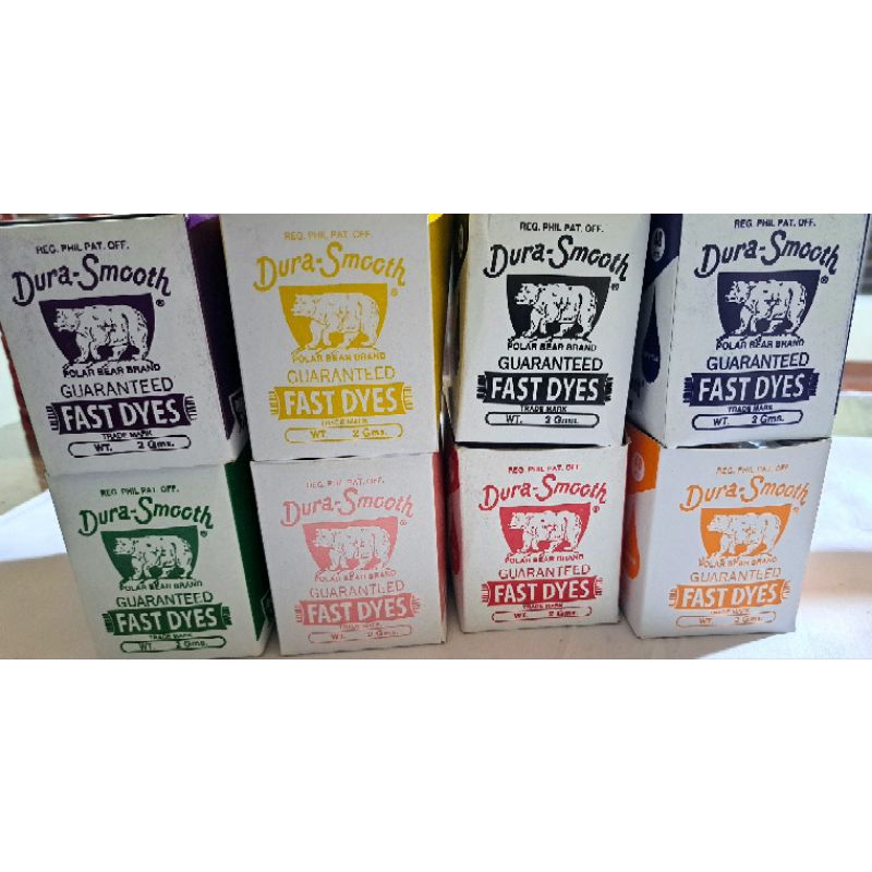 Venus Dye / Dura-Smooth / The Master (Jobus) ₱8 Each | Shopee Philippines