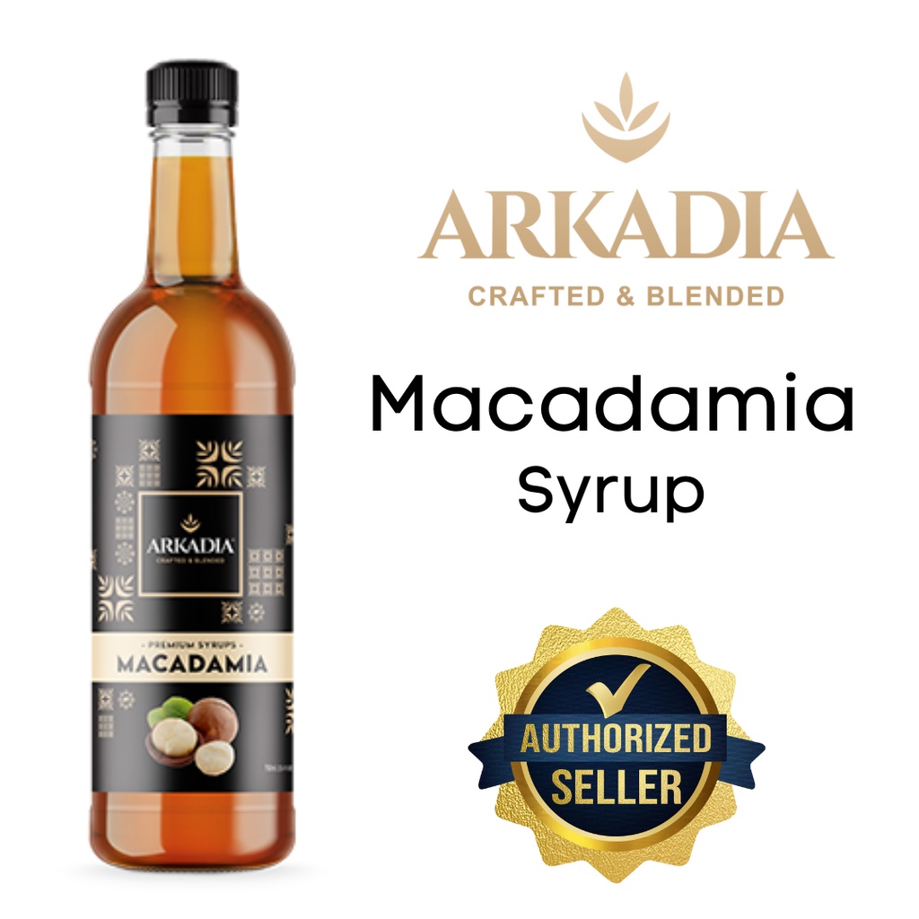 Arkadia Premium Macadamia Syrup 750ml | Shopee Philippines