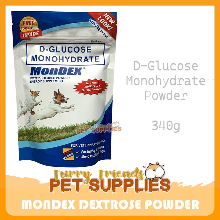 MONDEX D-Glucose Monohydrate Powder (for pet dogs and cats) | Shopee ...