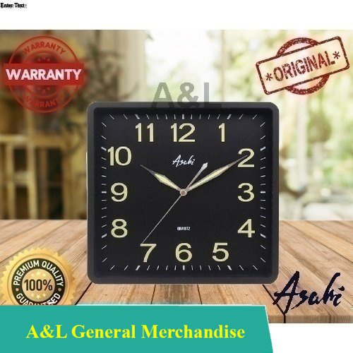 WALL CLOCK ASAHI HC-2410SY 1 Year Warranty | Shopee Philippines
