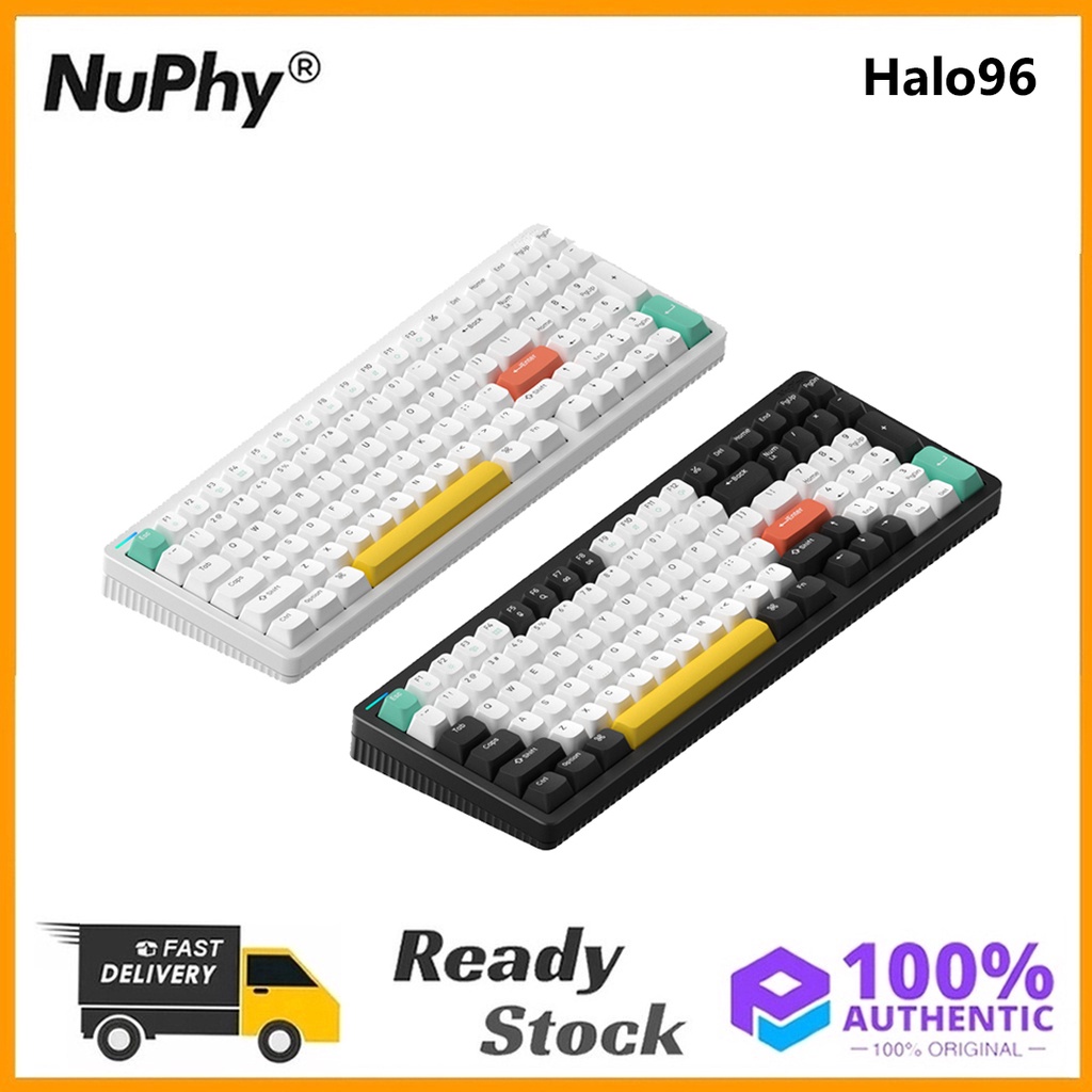 Original NuPhy Halo96 Bluetooth 5 Wireless Multi Devices Mechanical ...